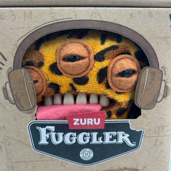 Zuru | Toys | Fuggler Teen Fugg Annoyed Alien Leopard Soft Toy Funny ...